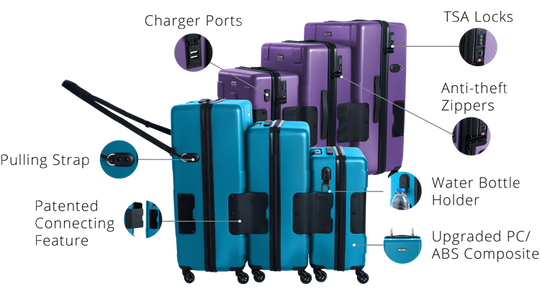 Premium Connectable Luggage | Buy Online | Tach Luggage